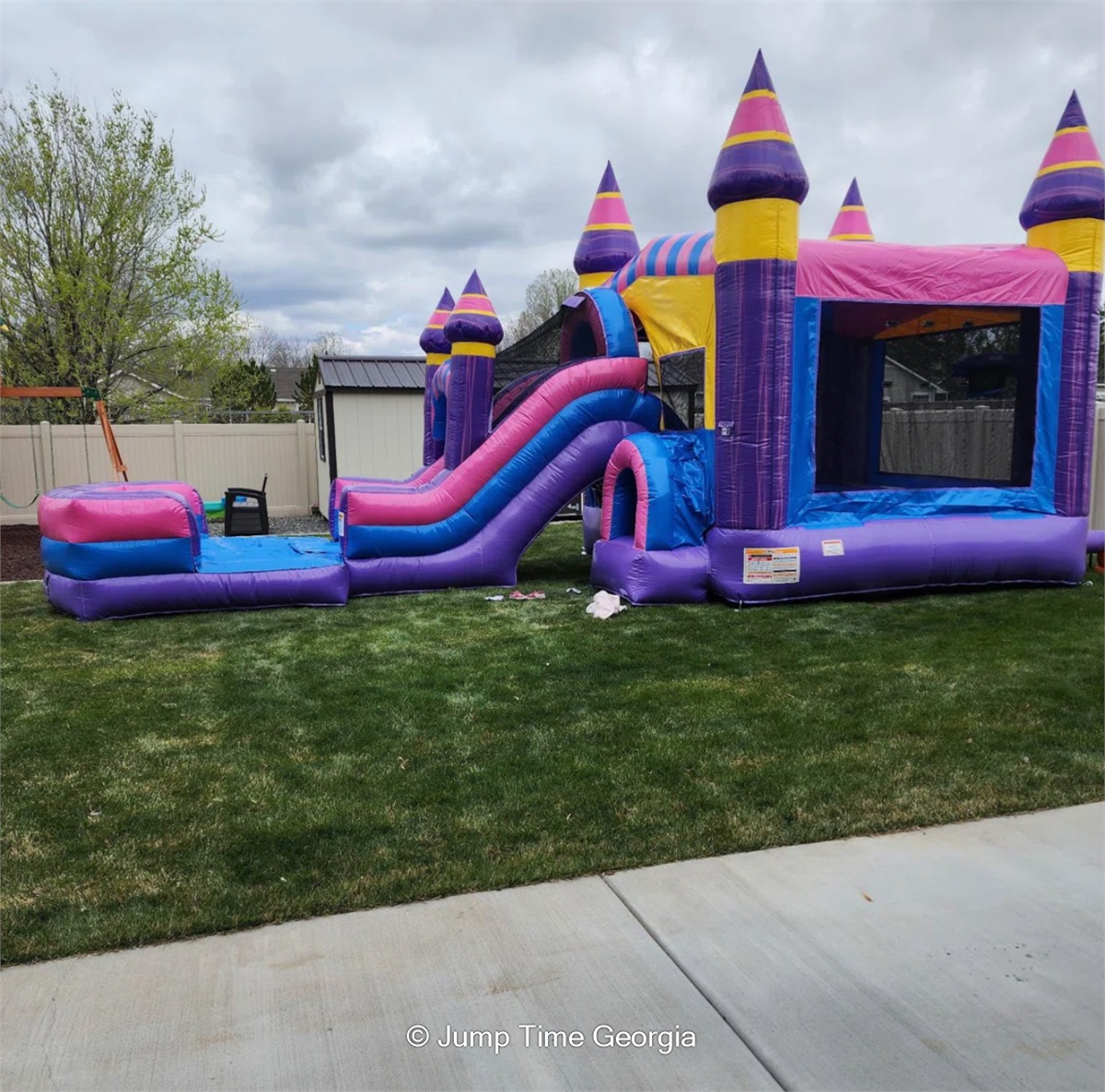 Candy Land Combo Bounce House Rental Atlanta